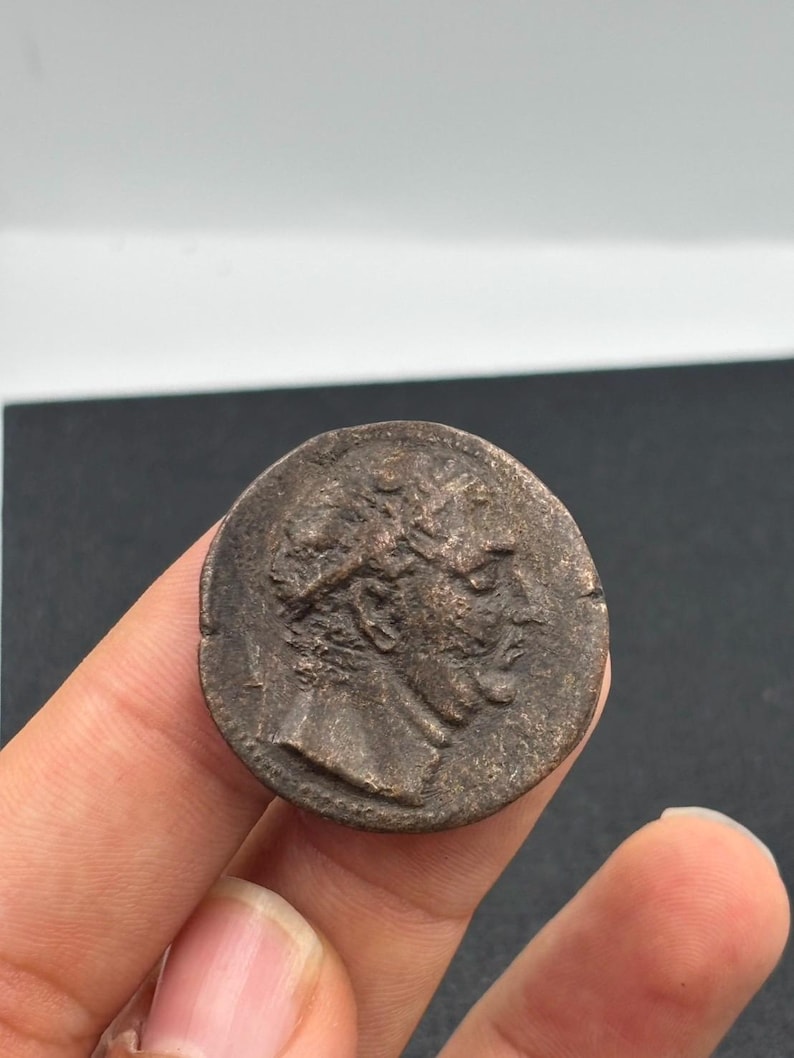Rare Ancient Roman Greek Bronze Coin Tarkondimotos King of Cilicia ...