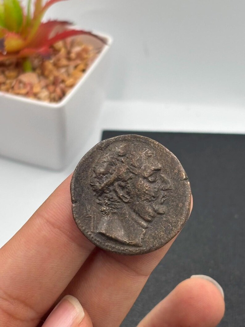 Rare Ancient Roman Greek Bronze Coin Tarkondimotos King of Cilicia ...