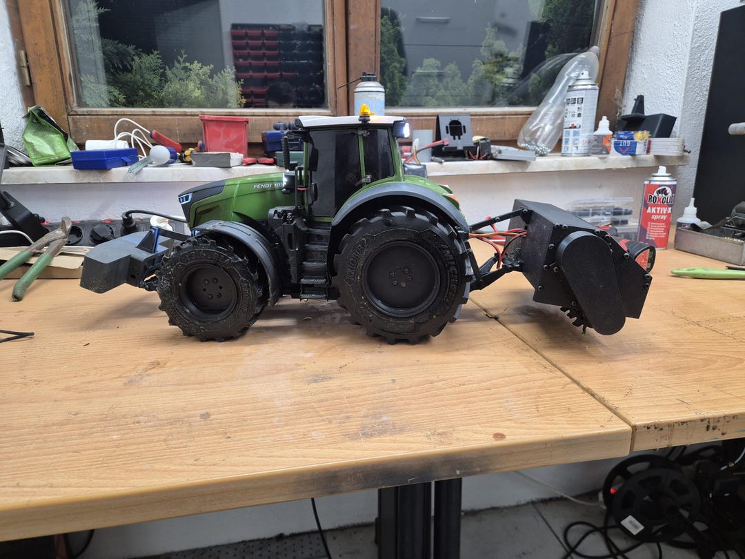 Milling Machine Mulcher RC Model Making Mower Milling Machine Mulcher ...