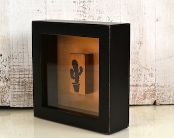 Deep shadow box | Etsy