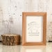 Natural WILLOW Picture Frame in Peewee Style- Choose Size: 2x2 up to ...