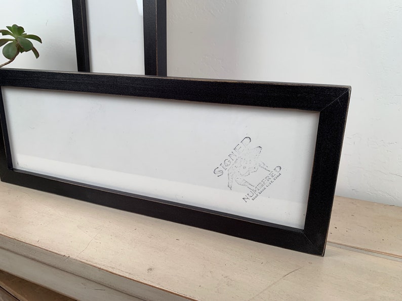 5x15 Panoramic Picture Frame in 1x1 Flat Style and - Etsy