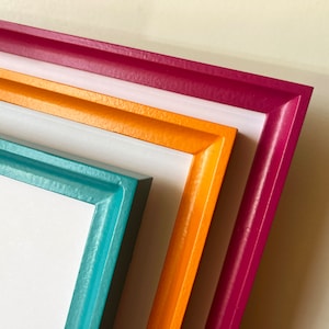 SOLID Color of Your Choice in Foxy Cove Style Choose Your Frame Size ...