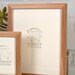 Natural WILLOW Picture Frame in Peewee Style- Choose Size: 2x2 up to ...
