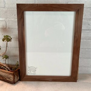Solid Natural WALNUT Wood Picture Frame 1.5 Wide Style - Etsy