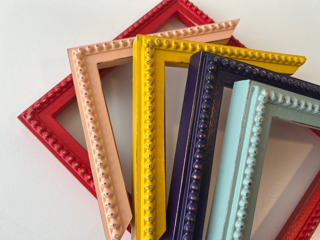 Vintage Color of Your Choice - in 1x1 Bumpy Style - Choose Your Frame ...
