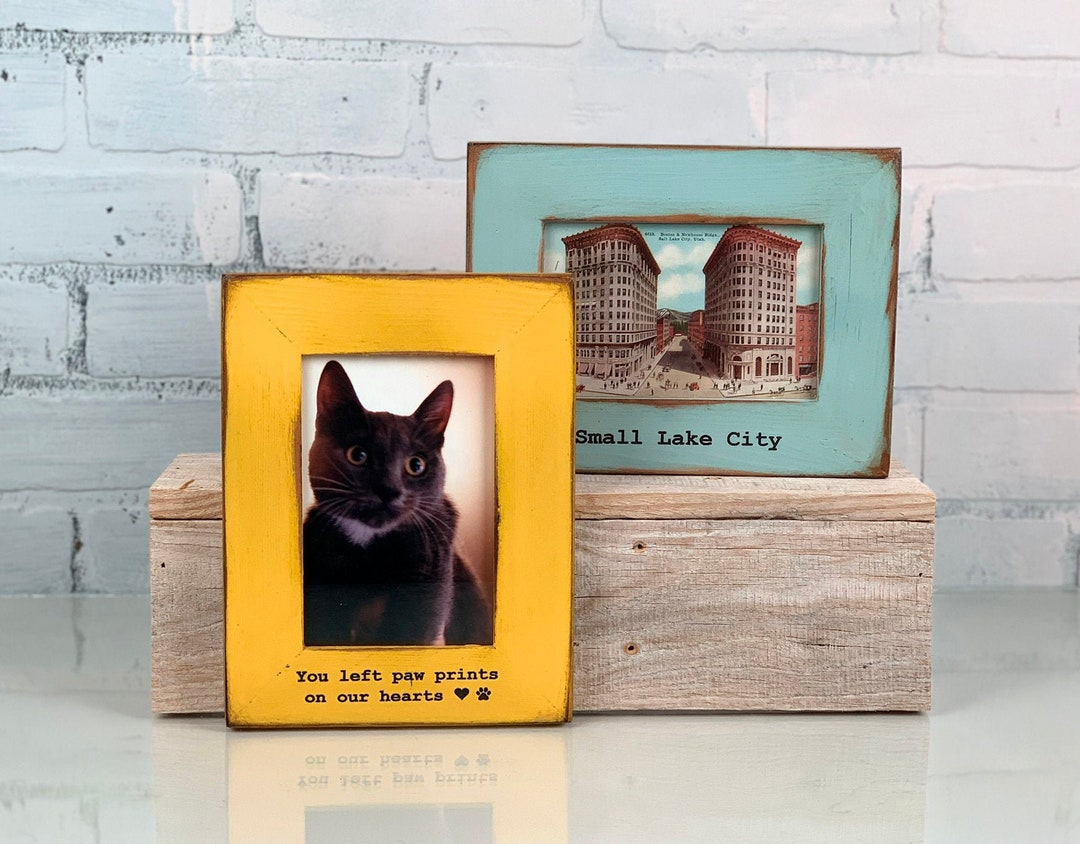 Personalized Frames Choose Your Size and Message Reclaimed Cedar in ...