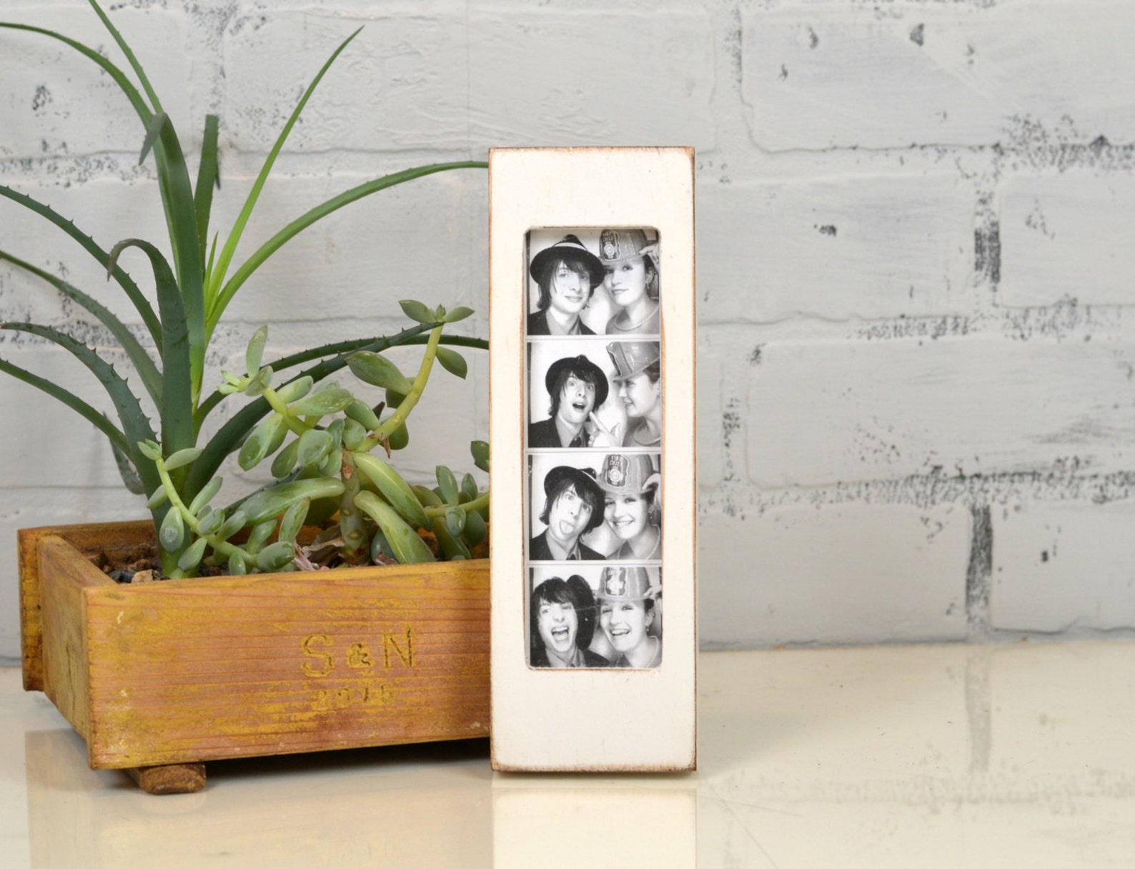Photo Booth Frame for 2 X 6 Picture Strip in Vintage COLOR of - Etsy