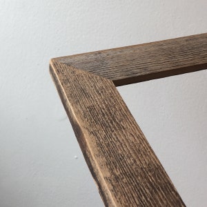 Rustic Natural Reclaimed Cedar Wood Picture Frame Choose - Etsy UK