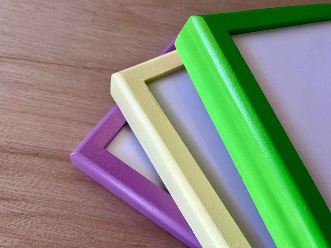 Solid Color of Your Choice in Deep Rounded Style - Choose Your Frame ...