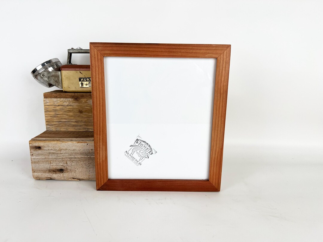 SHIPS TODAY - 9.5x11 Picture Frame - 1x1 Flat Style With Solid ...