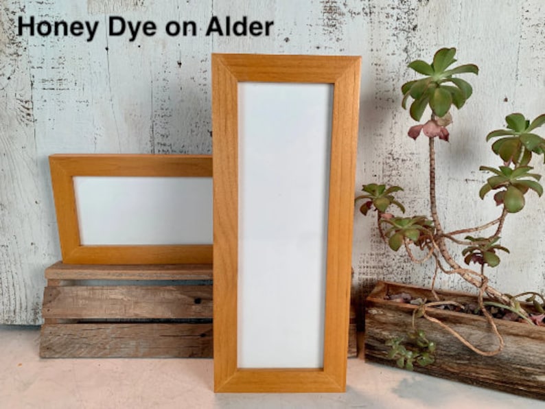 Panoramic Picture Frame in 1x1 Flat Style and Solid Natural - Etsy