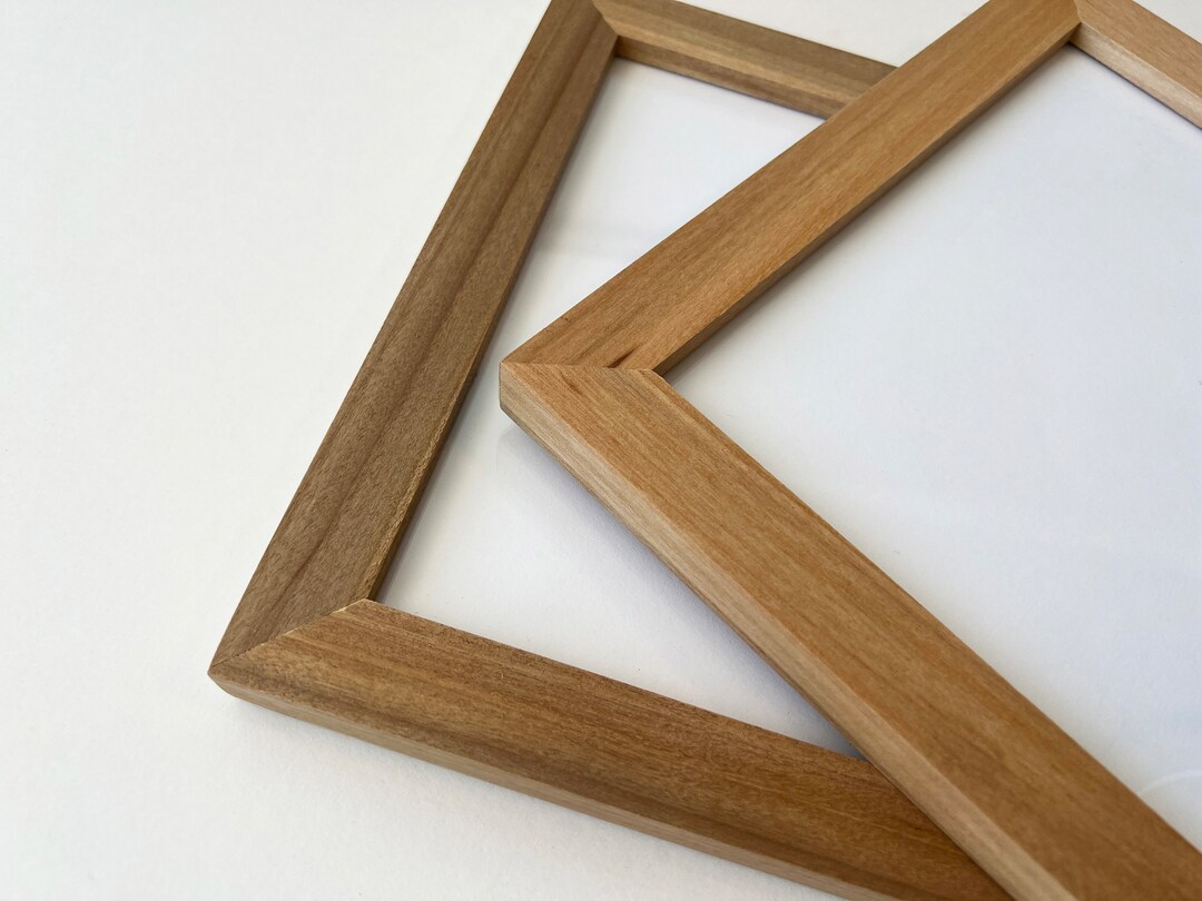 Natural WILLOW Picture Frame in 1x1 Flat Style Choose Size: - Etsy
