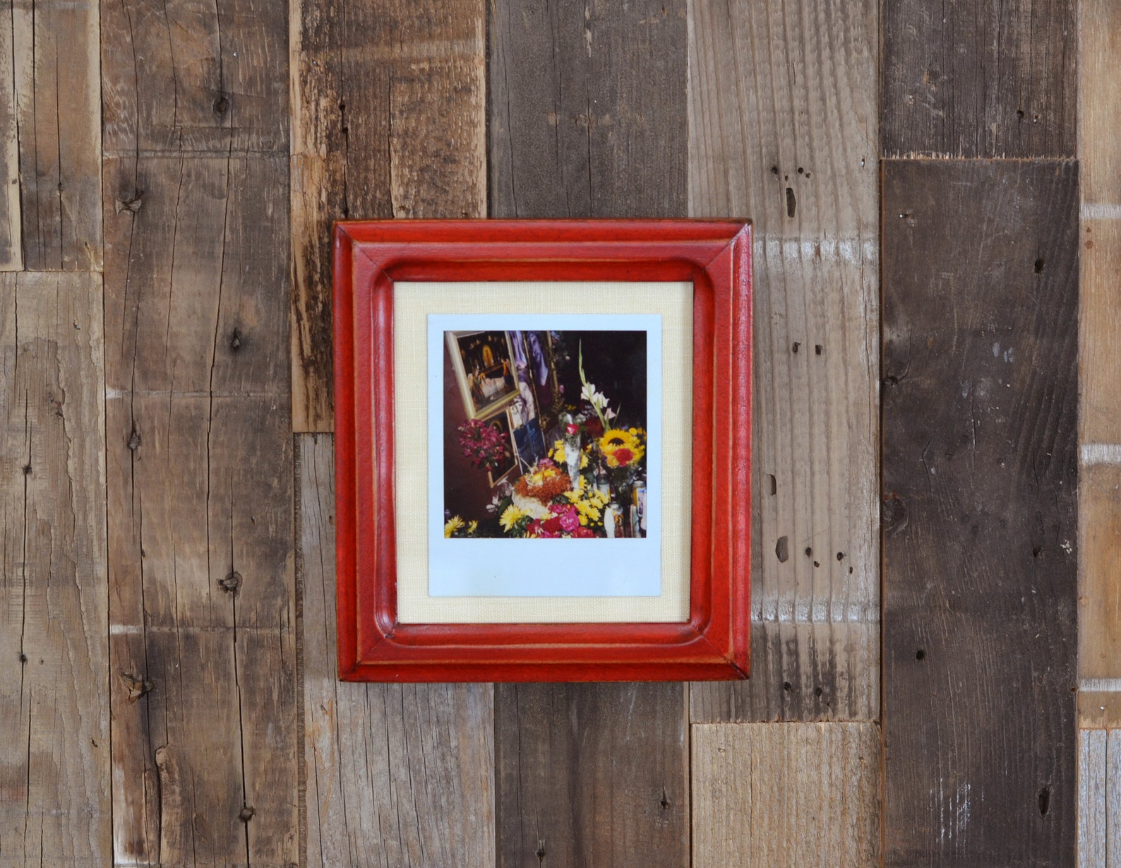 Picture Frame for Instant Camera Print in Double Cove Style | Etsy