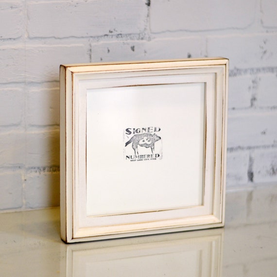 Items similar to 8x8 inch Square Picture Frame in 1x1 Double Cove Build ...