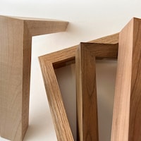 Natural Hardwood of Your Choice in DEEP FLAT Style - Choose Your Frame ...