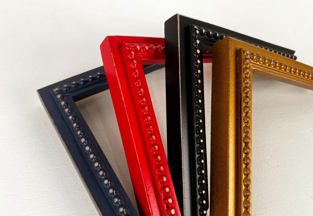 Vintage Color of Your Choice - in 1x1 Bumpy Style - Choose Your Frame ...