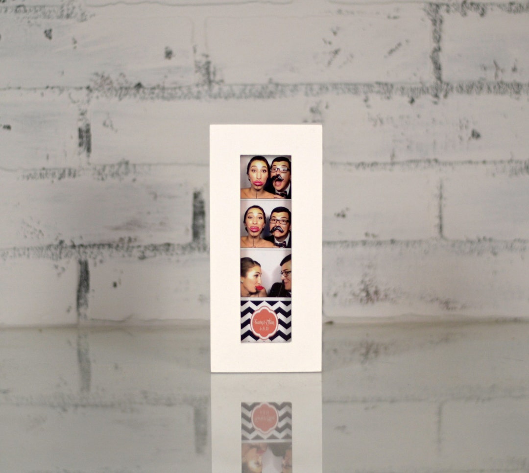Photo Booth Frame 2 X 6 for Picture Strip in 1x1 Flat Style and in ...