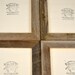 Rustic Natural Reclaimed Cedar Wood Picture Frame Choose - Etsy UK