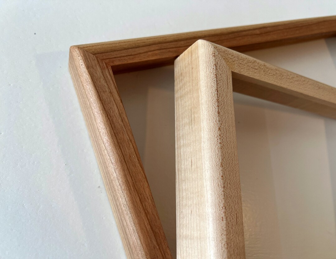 Natural Cherry or Maple Hardwood of Your Choice in DEEP ROUNDED Style ...