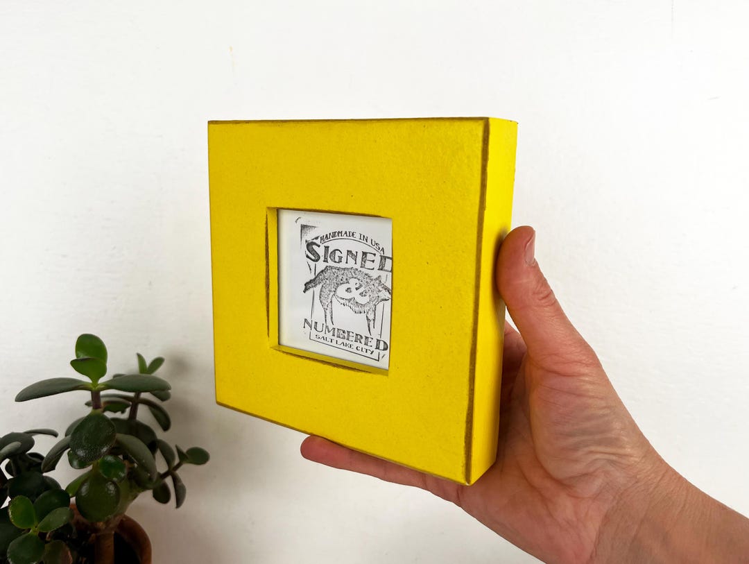 3x3 Picture Frame - SHIPS TODAY - Mountain Dandy Style With Vintage ...