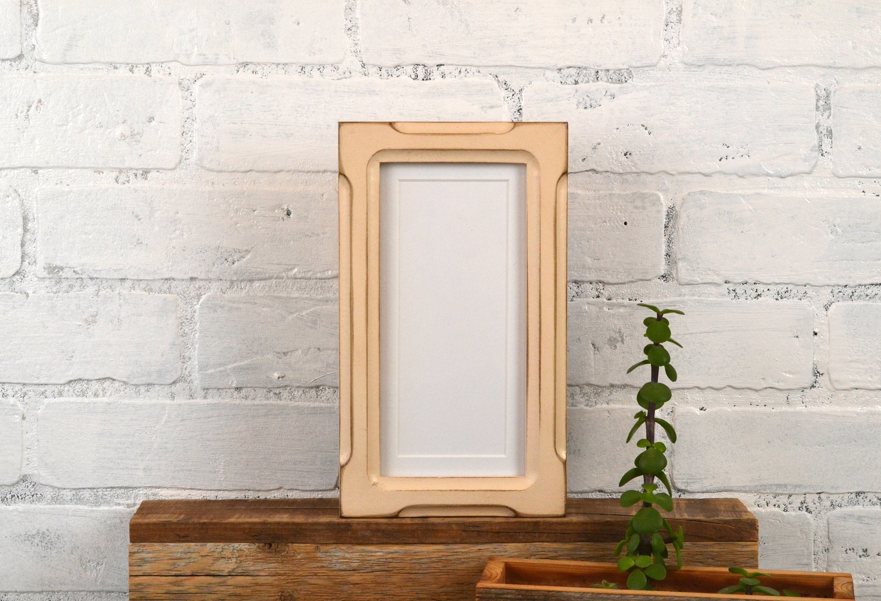 4x8 Picture Frame for 2x6 Photo Booth Strip in 1x1 Shallow Bones Style ...