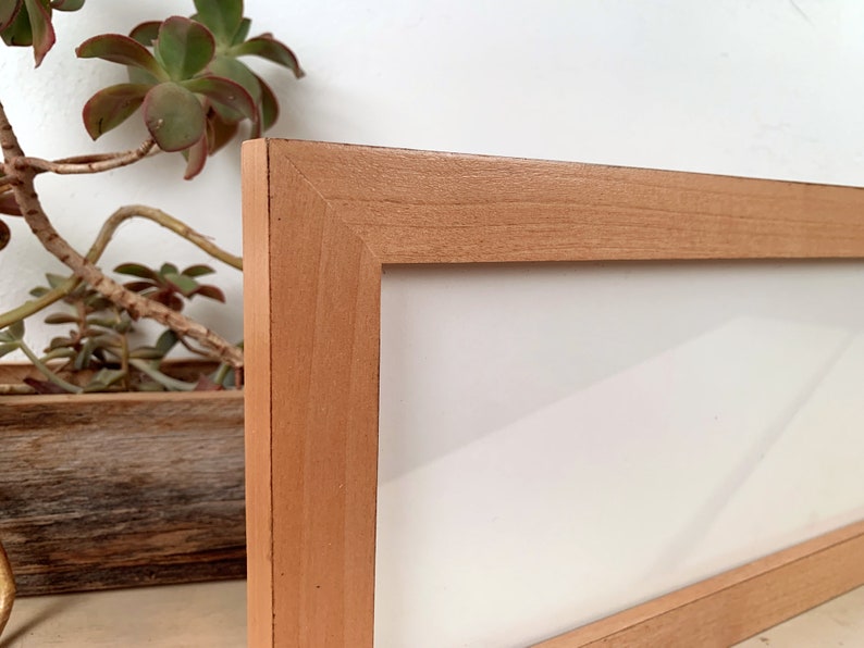 5x15 Panoramic Picture Frame in 1x1 Flat Style and - Etsy