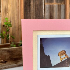 Picture Frame for Instant Camera Print in 1x1 Flat Style With Vintage ...