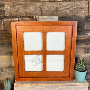 Window Pane Style Multiple Opening Frame for 3x3" up to 5x5" Photos ...