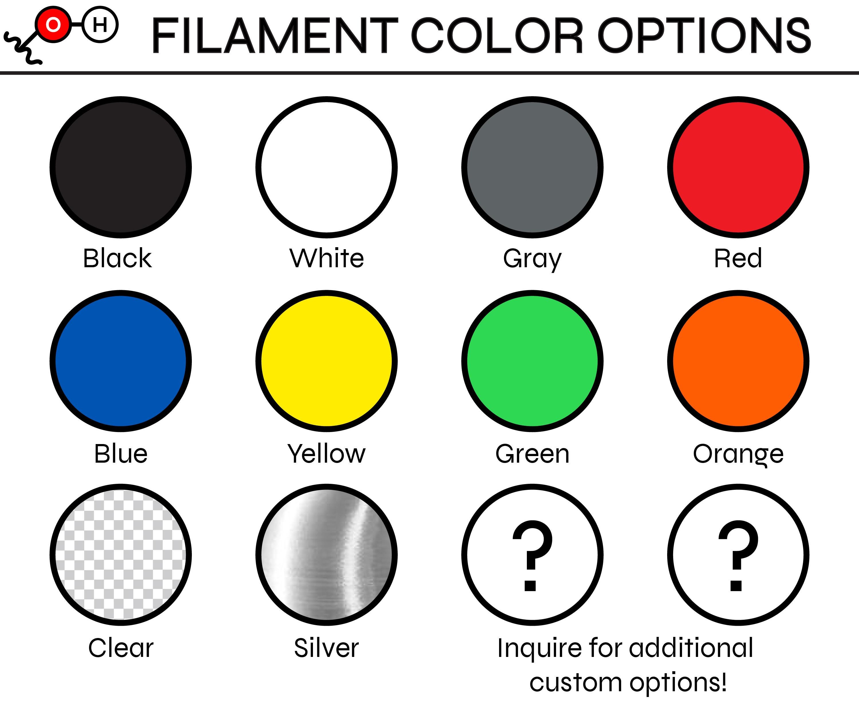 Custom 3D Printed Amino Acid Coasters Perfect Gift for Scientists ...