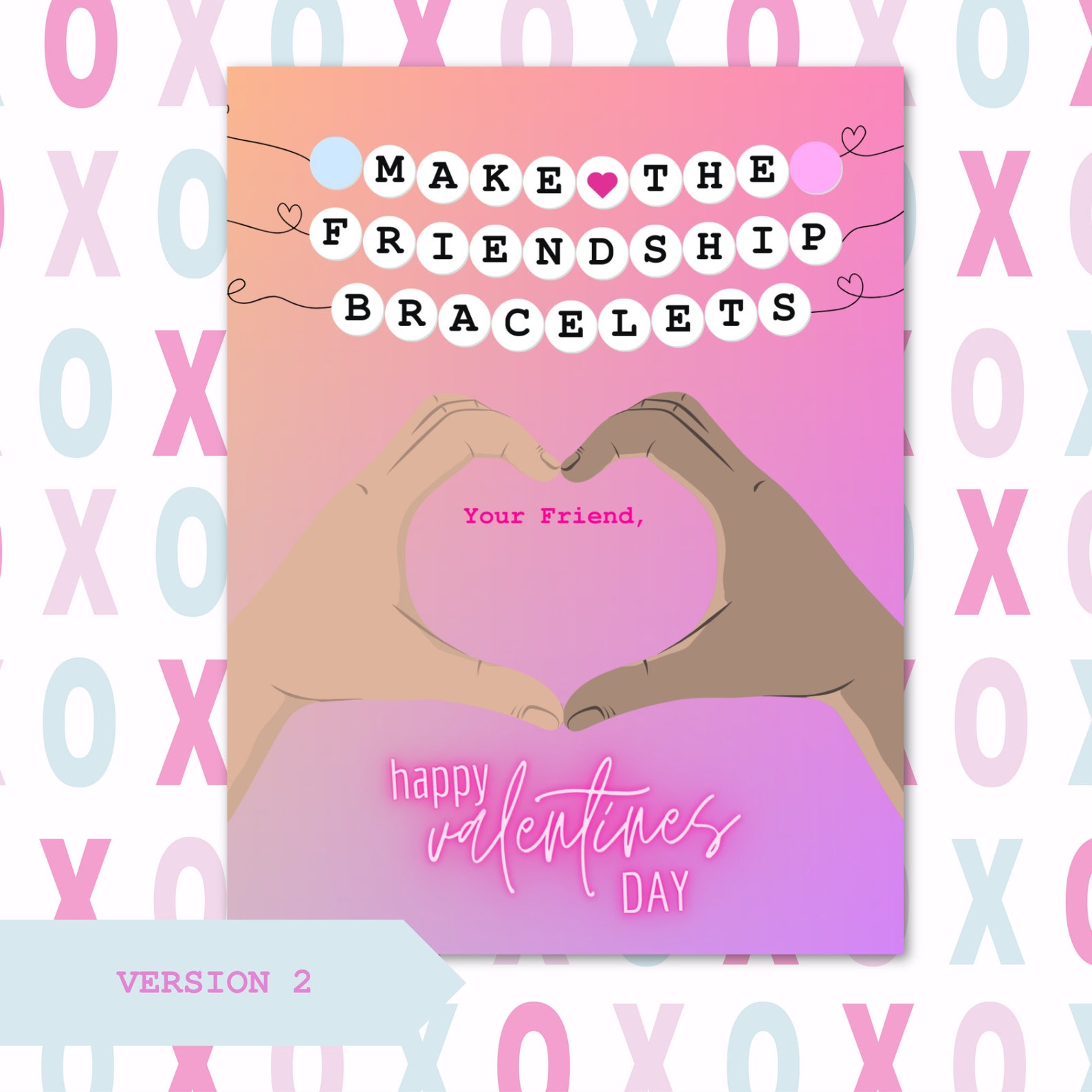 Taylor Swift Valentine Printable; Swiftie Valentine, Valentine ...