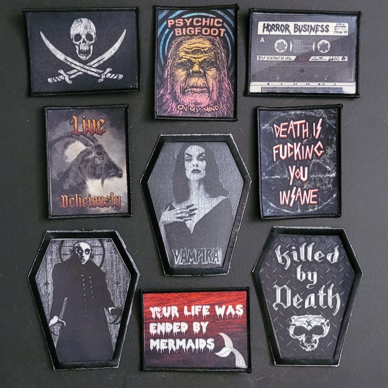 Horror Patch - Etsy