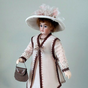 PARISIAN WALKING ENSEMBLE 12 French Fashion Doll Clothing Pattern for ...