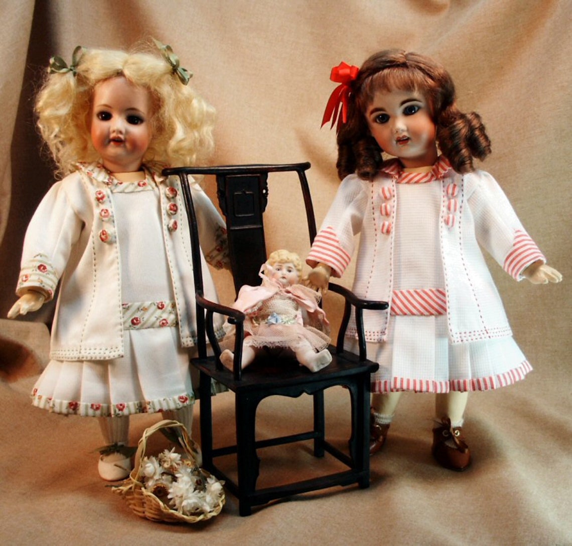 COSTUME TAILLEUR Bleuette Pattern for Doll Clothing - La Semaine De ...