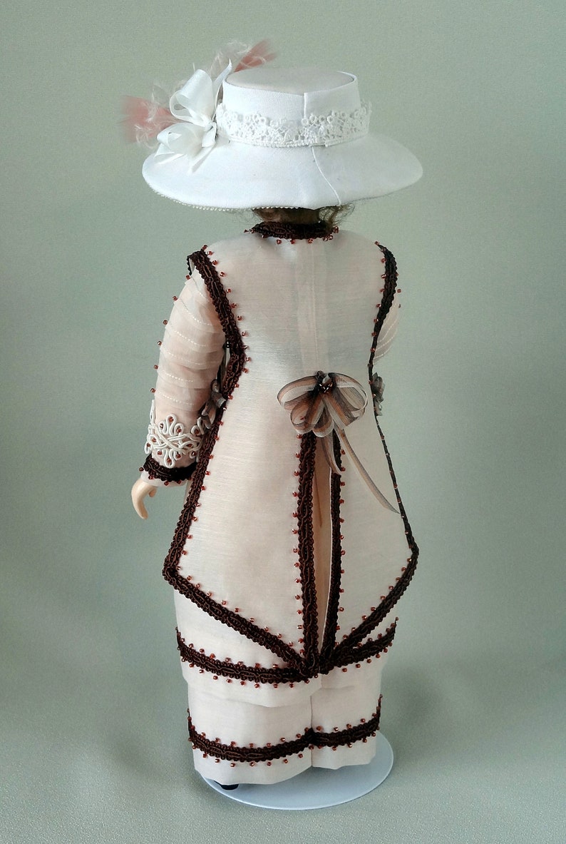 PARISIAN WALKING ENSEMBLE 12 French Fashion Doll Clothing Pattern for ...