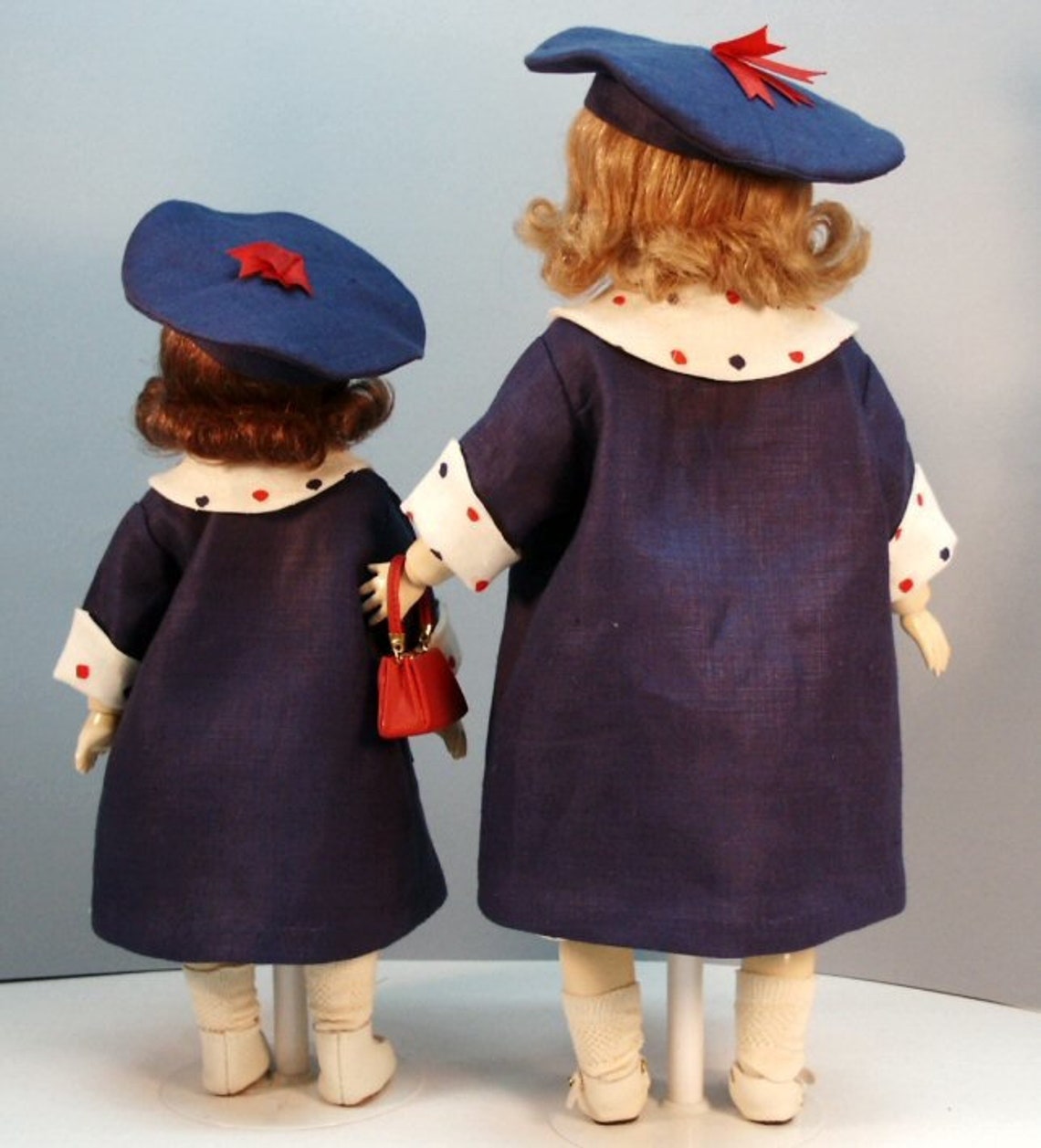 WALK IN the PARK Bleuette and Rosette Patterns for Doll - Etsy