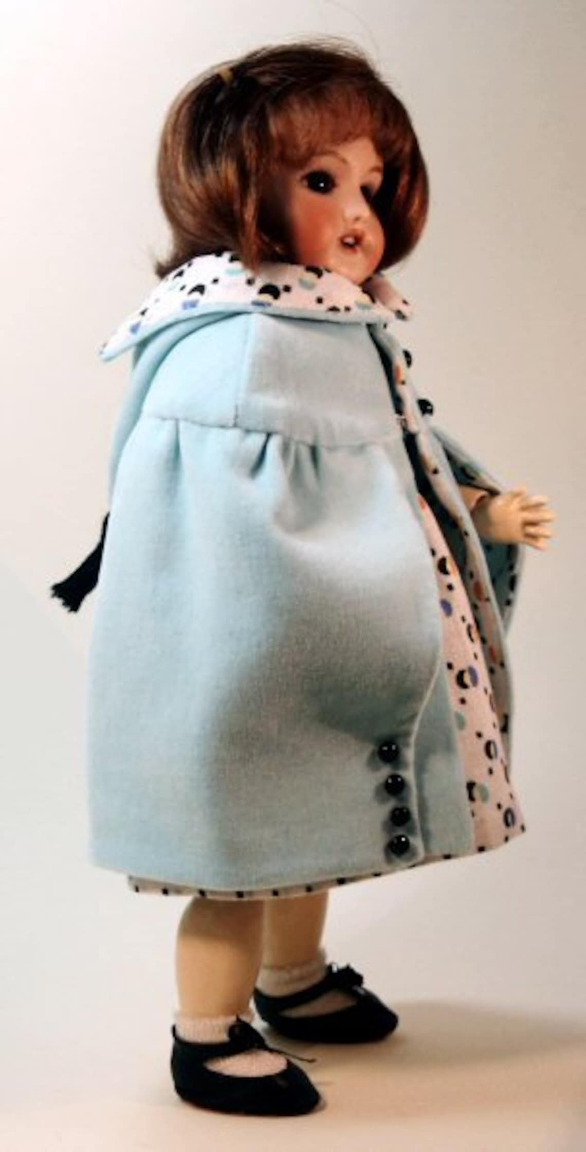 1920's DRESS AND CAPE Bleuette Patterns for Doll Clothing ~ La Semaine ...