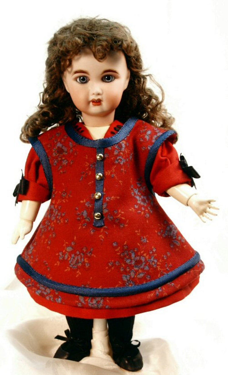 COSTUME D'ETE & Tablier ELEGANT Bleuette Patterns for Doll - Etsy