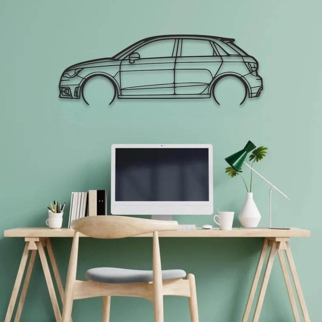 Sports Car Metal Wall Art Car Wall Decor for Home Garage Wall Decor ...