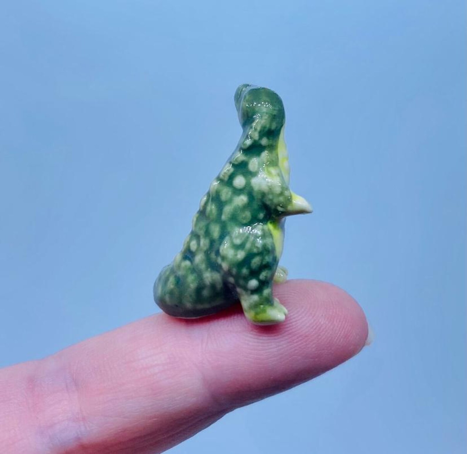 Miniature T-rex Tyrannosaurus Rex Dinosaur Hand Painted Collectable ...