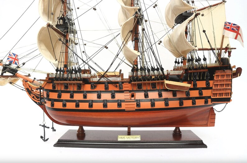 HMS VICTORY / Ship Model / Handmade / Compass Models - Etsy