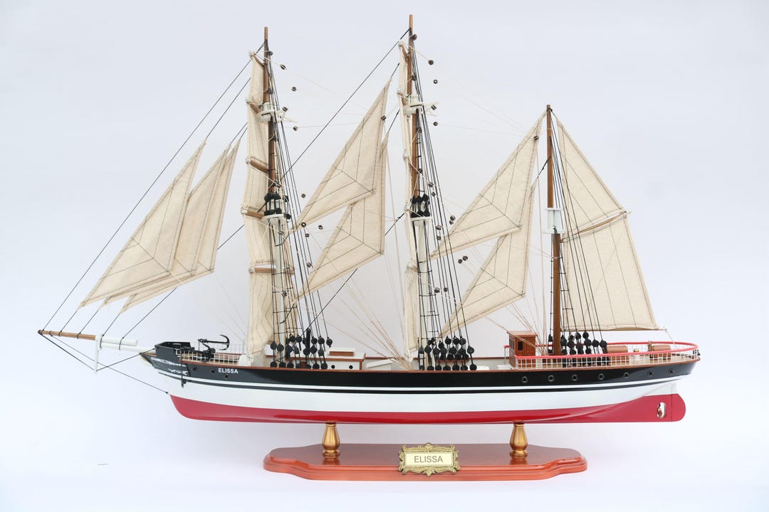 ELISSA / Ship Model / Handmade / - Etsy