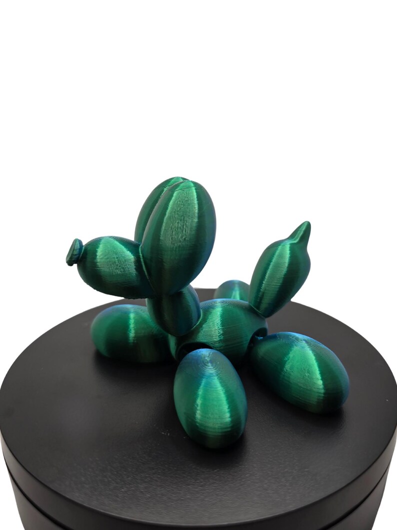 Balloon Dog 3D Printed Flexi Fidget Toy - Etsy