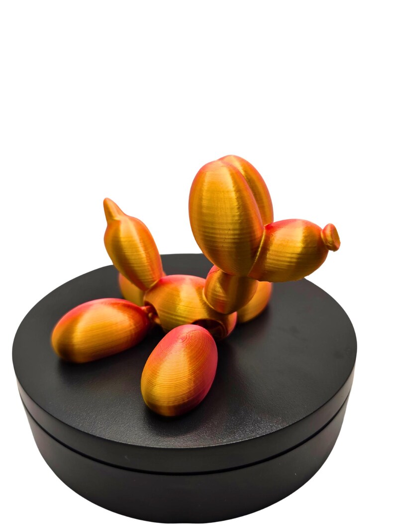 Balloon Dog 3D Printed Flexi Fidget Toy - Etsy