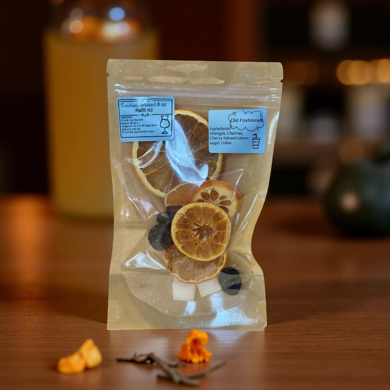 Cocktail Infused Kits 8oz. Refill Kits DIY ~ Mixology Made Easy! - Etsy