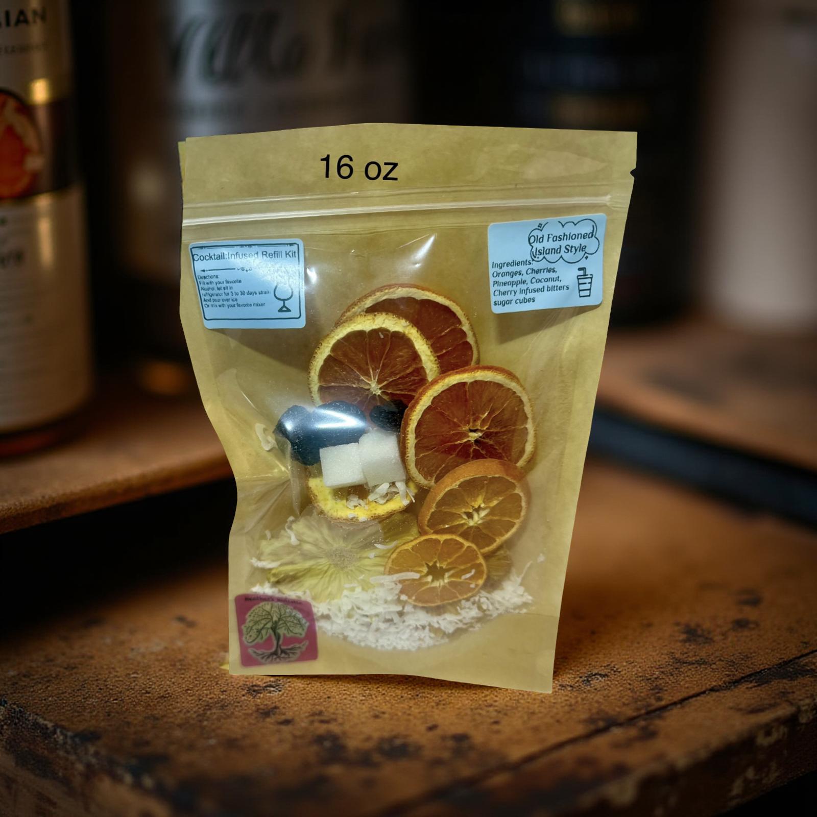 Cocktail Infused Kits 16 Oz. Refill Kit DIY,~ Mixology Made Easy! - Etsy