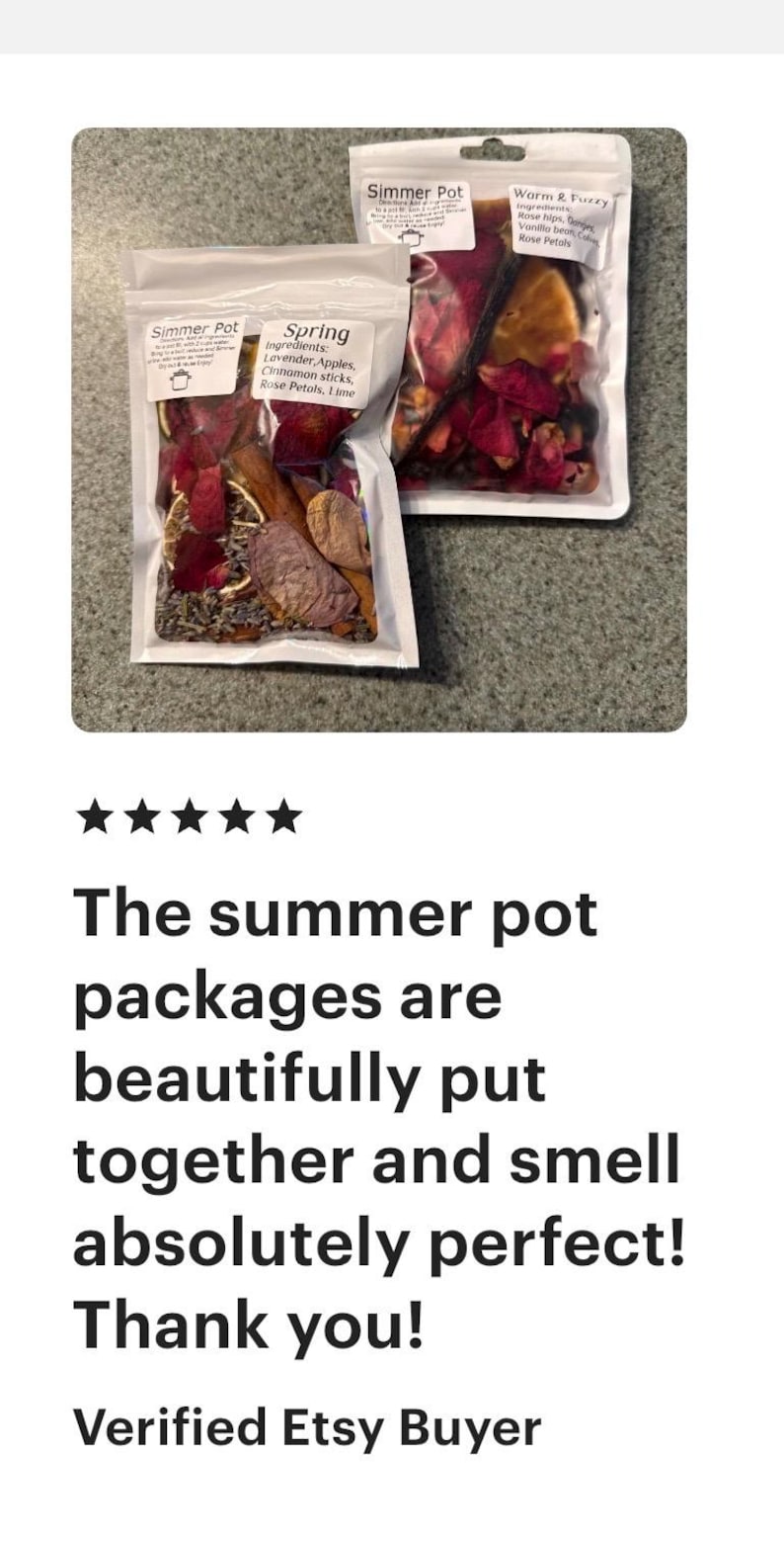 Simmer Pot Kit - Grounding - Etsy