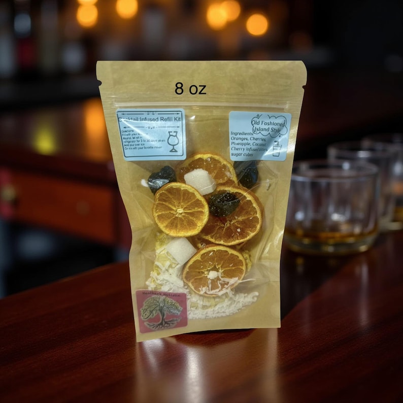 Cocktail Infused Kits 8oz. Refill Kits DIY ~ Mixology Made Easy! - Etsy