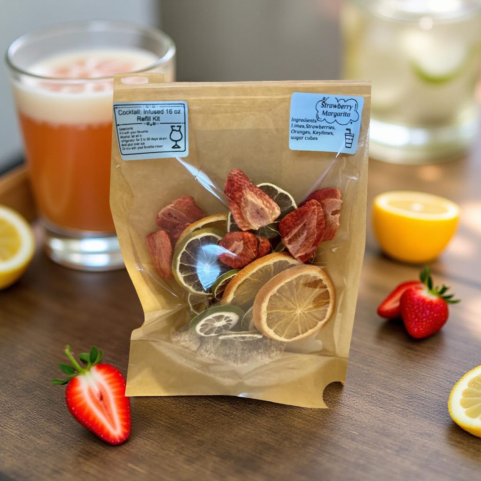Cocktail Infused Kits 16 Oz. Refill Kit DIY,~ Mixology Made Easy! - Etsy