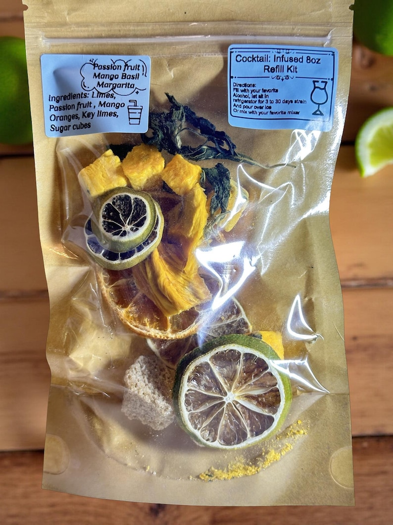 Cocktail Infused Kits 8oz. Refill Kits DIY ~ Mixology Made Easy! - Etsy